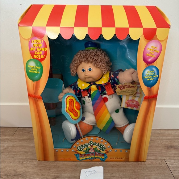 Cabbage Patch Kids | Toys | Cabbage Patch Circus Kid Clown Tooth Doll ...